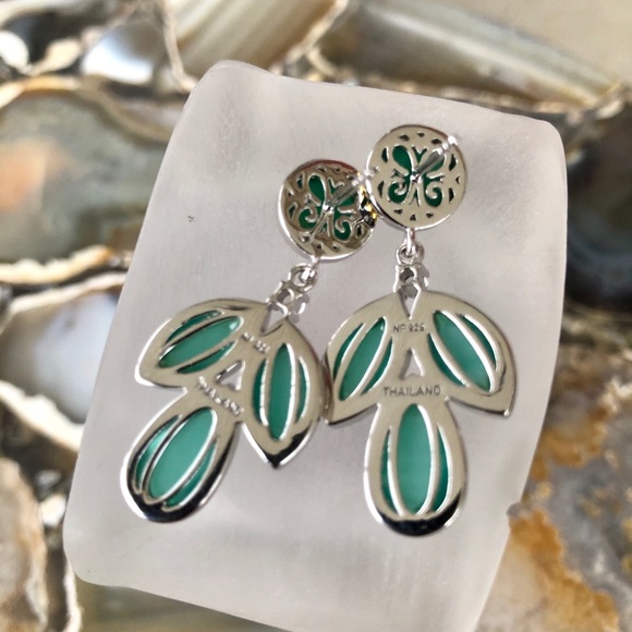 JOYA by Judy Crowell | Jewelry | Joya By Judy Crowell Green Agate 5 ...